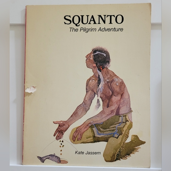 Toys | Squanto The Pilgrim Adventure Book Vintage Reading Book | Poshmark